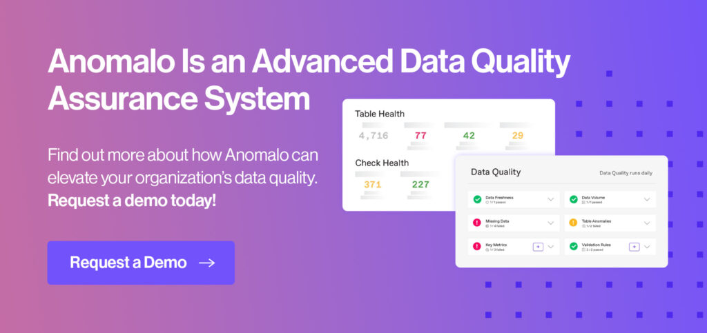What Is Data Quality Management? | Anomalo